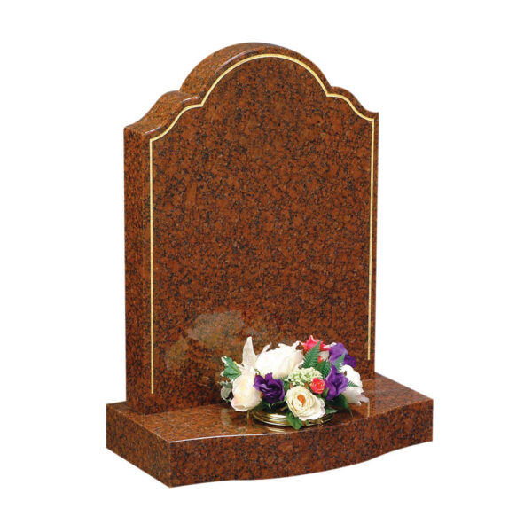 GHS412 - Ornate Ogee Top Headstone - Memorials of Distinction