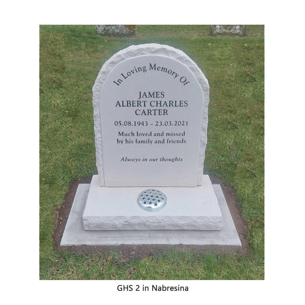 Round Top Headstone - Memorials of Distinction